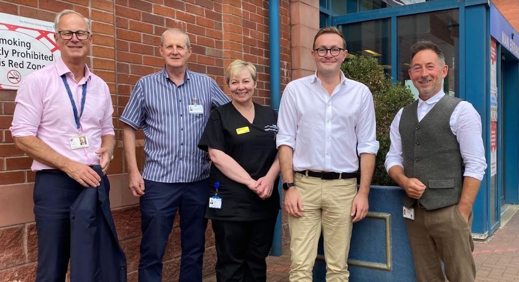 Heywood and Middleton MP takes a tour of Rochdale Infirmary’s new ...