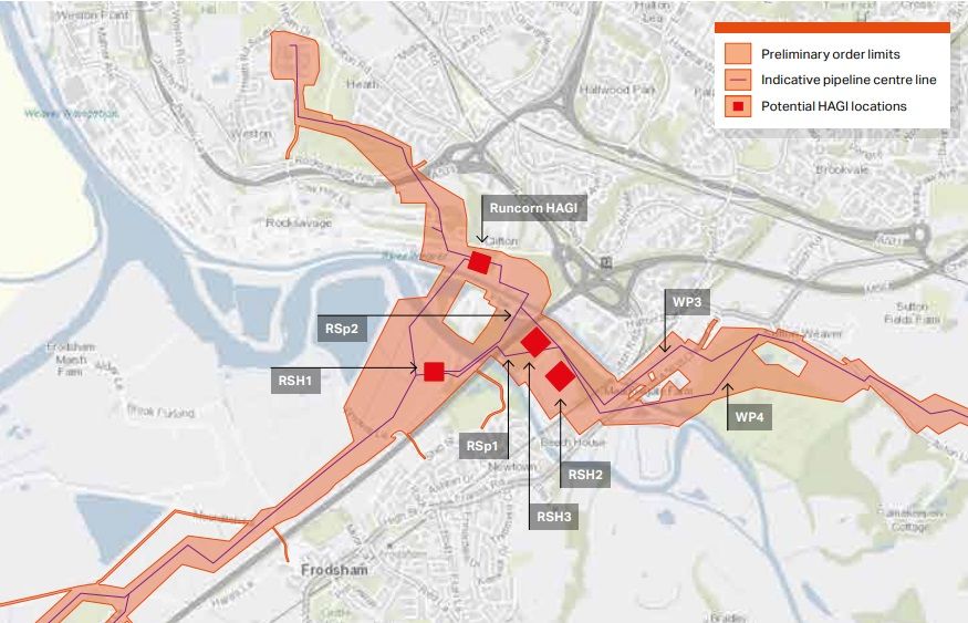 Views sought over hydrogen pipeline route through Runcorn | InYourArea News