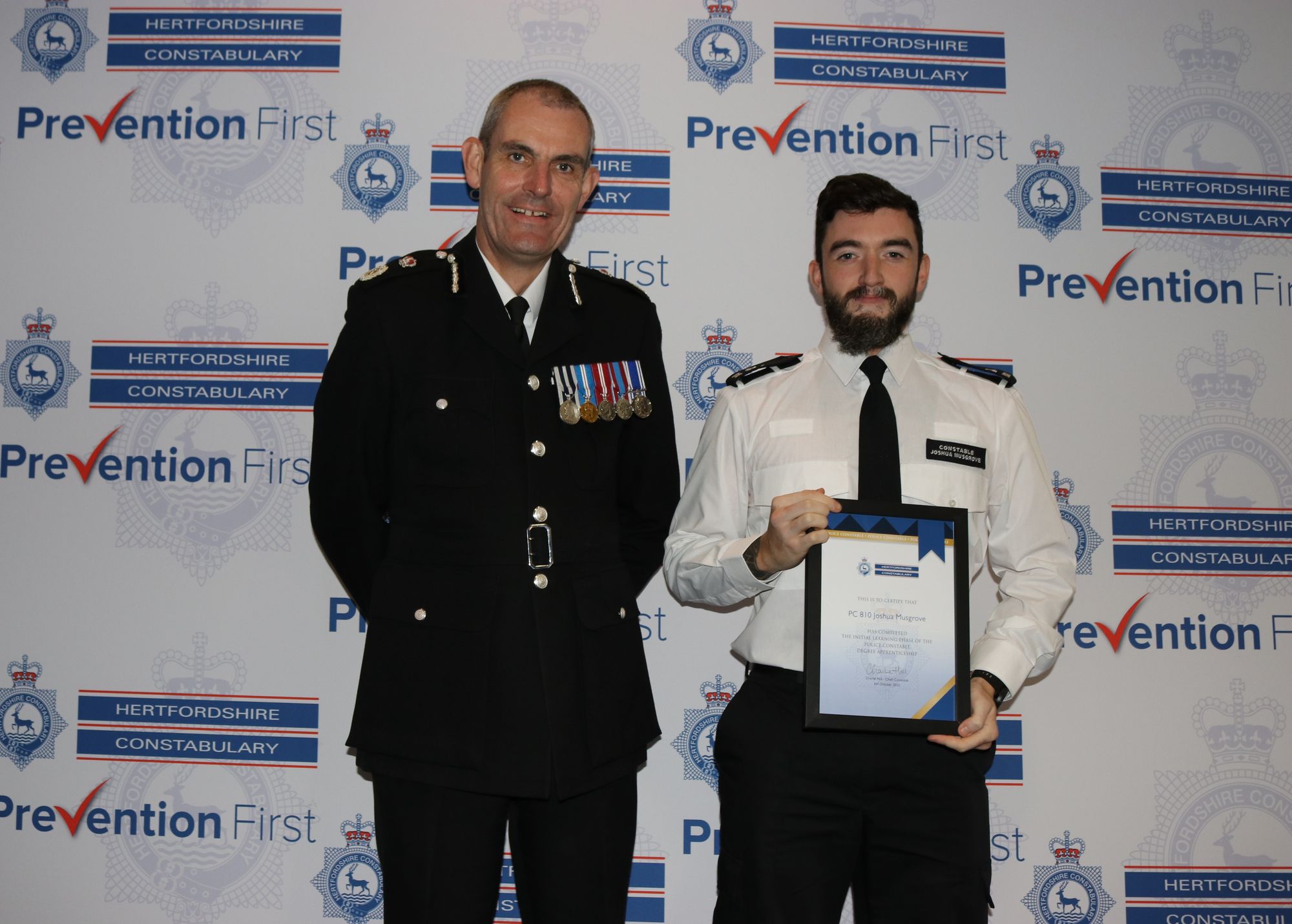 Ex-soldier finds rewarding public service role with Herts Police ...