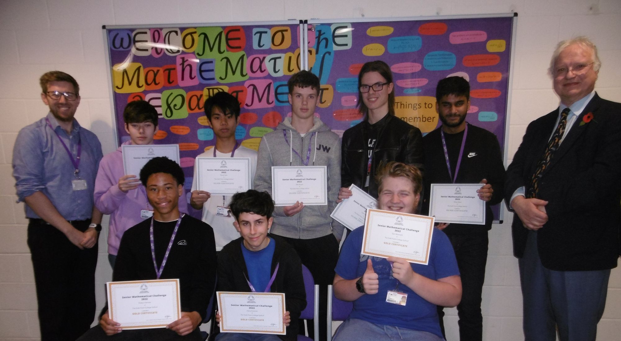 Solihull Sixth Form College Students Excel In Senior Mathematical Solihull Sixth Form College Students Excel In Senior Mathematical