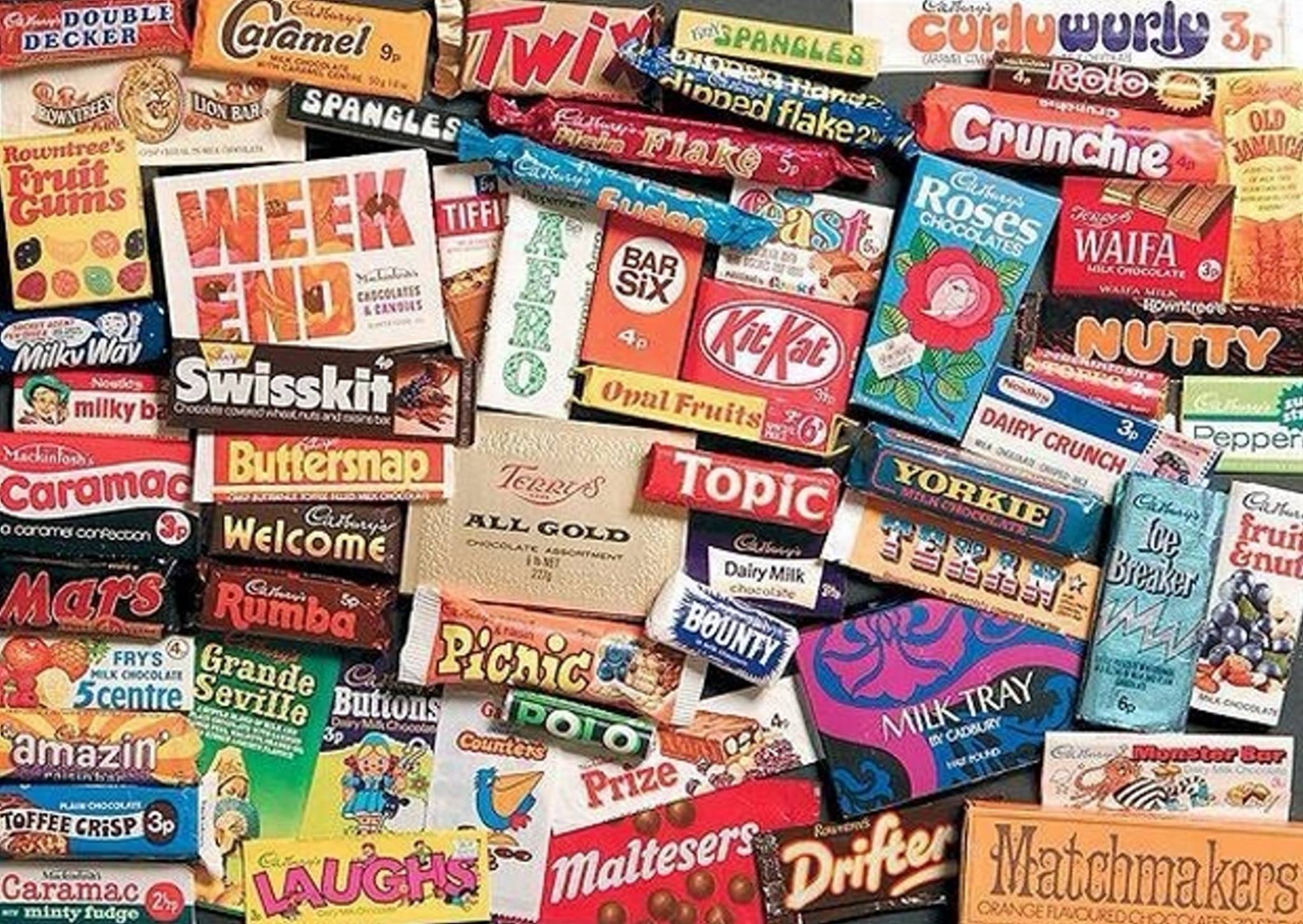The Nation s Favourite Nostalgic Sweets And Chocolate From The 1960s To