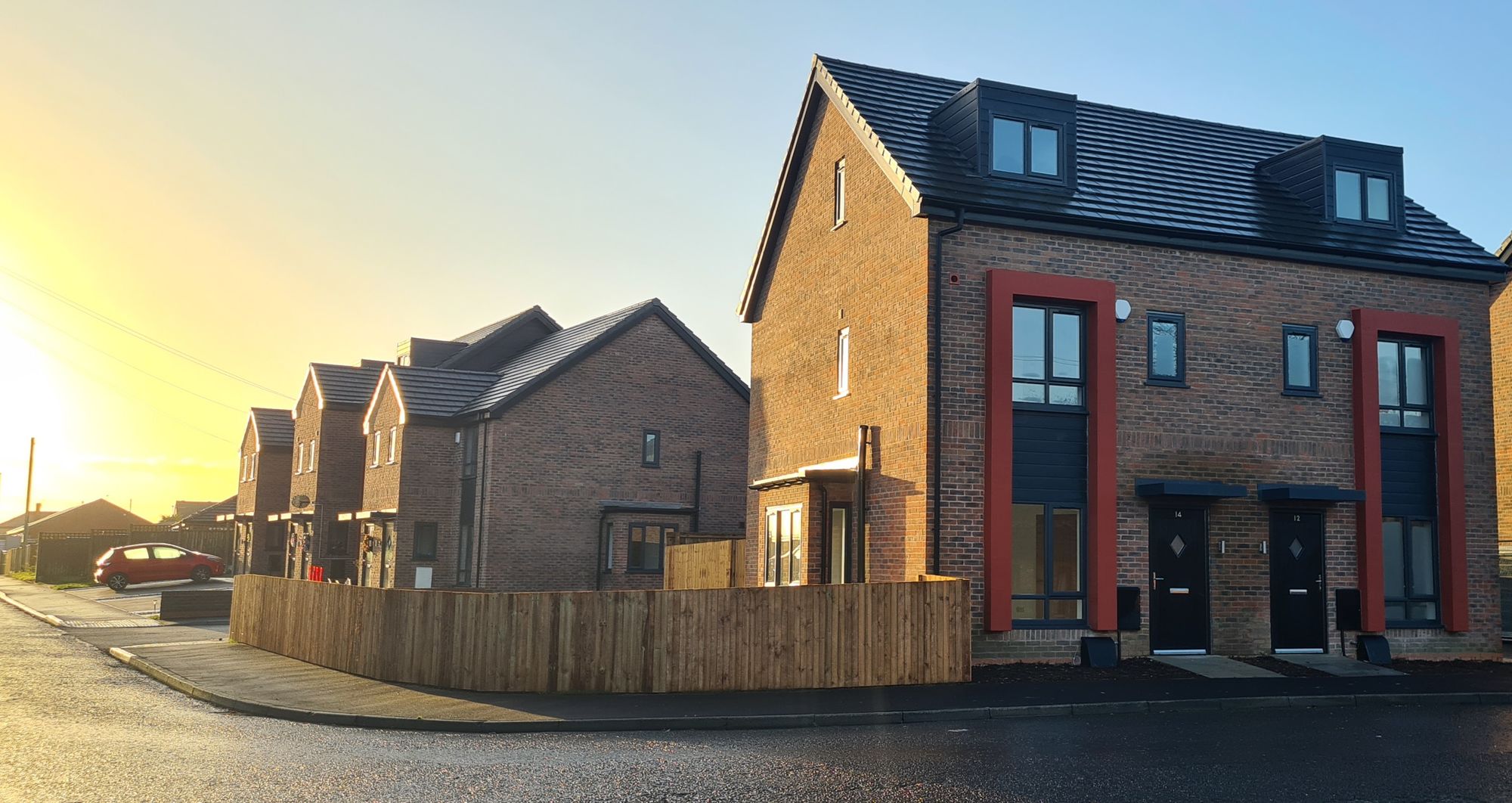 Affordable homes at Heywood office-building site completed in time for ...