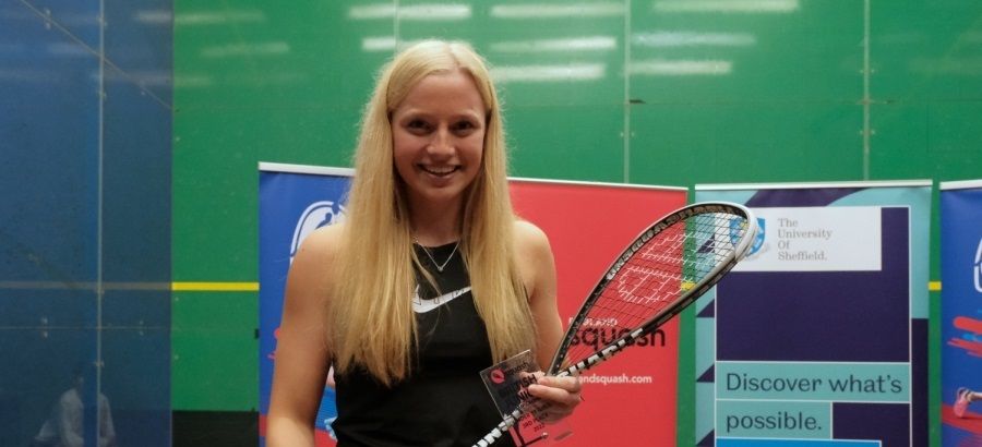Rising squash star takes on world's best at British junior open ...