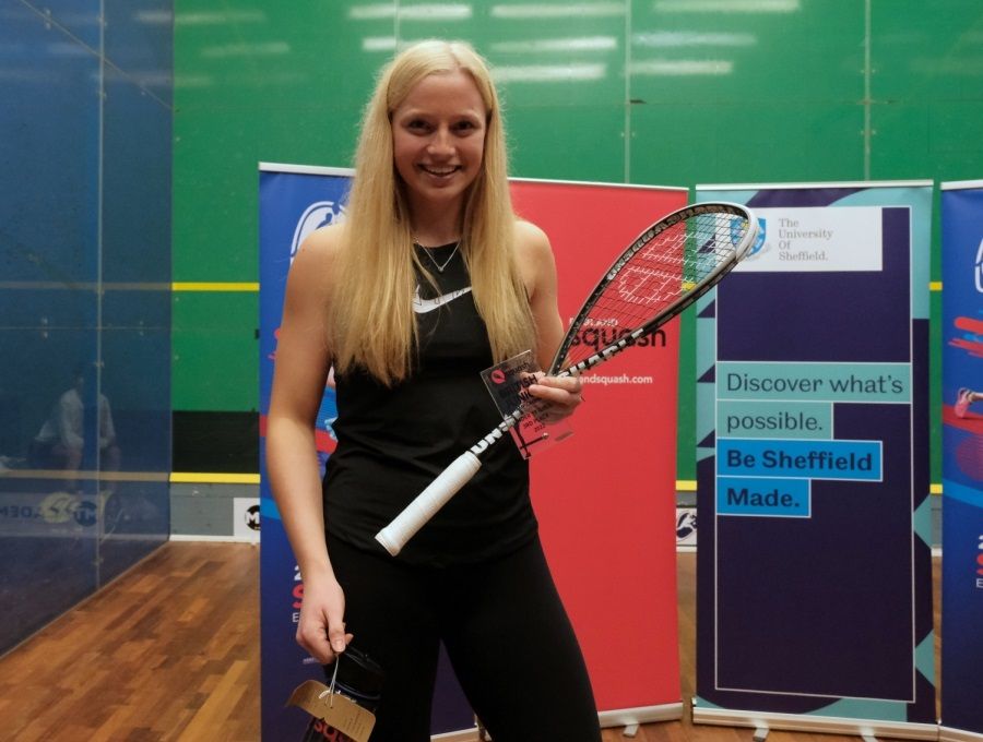 Rising squash star takes on world's best at British junior open ...
