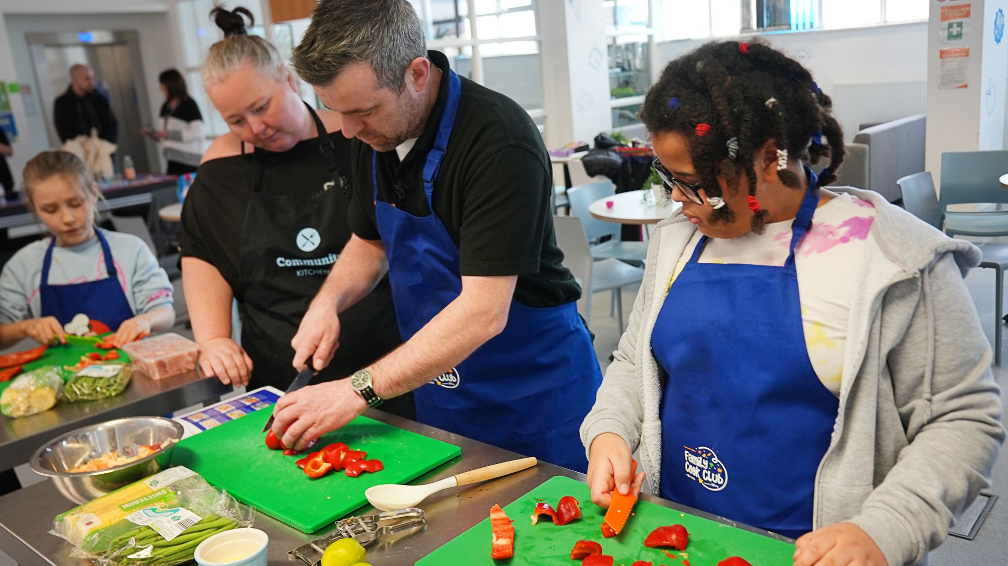Family cooking club launched in Runcorn with Disney and Ocado support ...