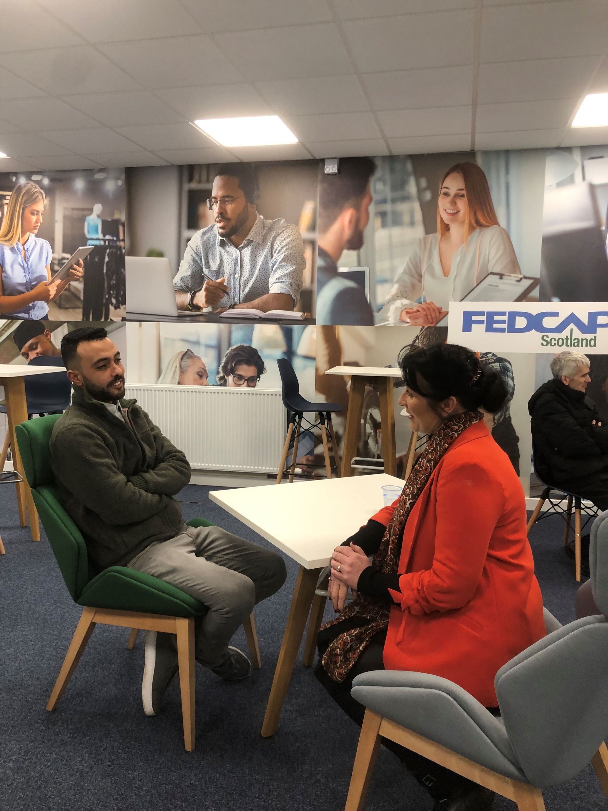 Ayr MSP visits Fedcap Scotland to find out how they support people into ...