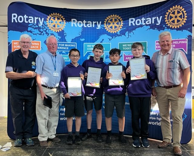 Primary pupils represent Rotary in Alloway at quiz competition ...