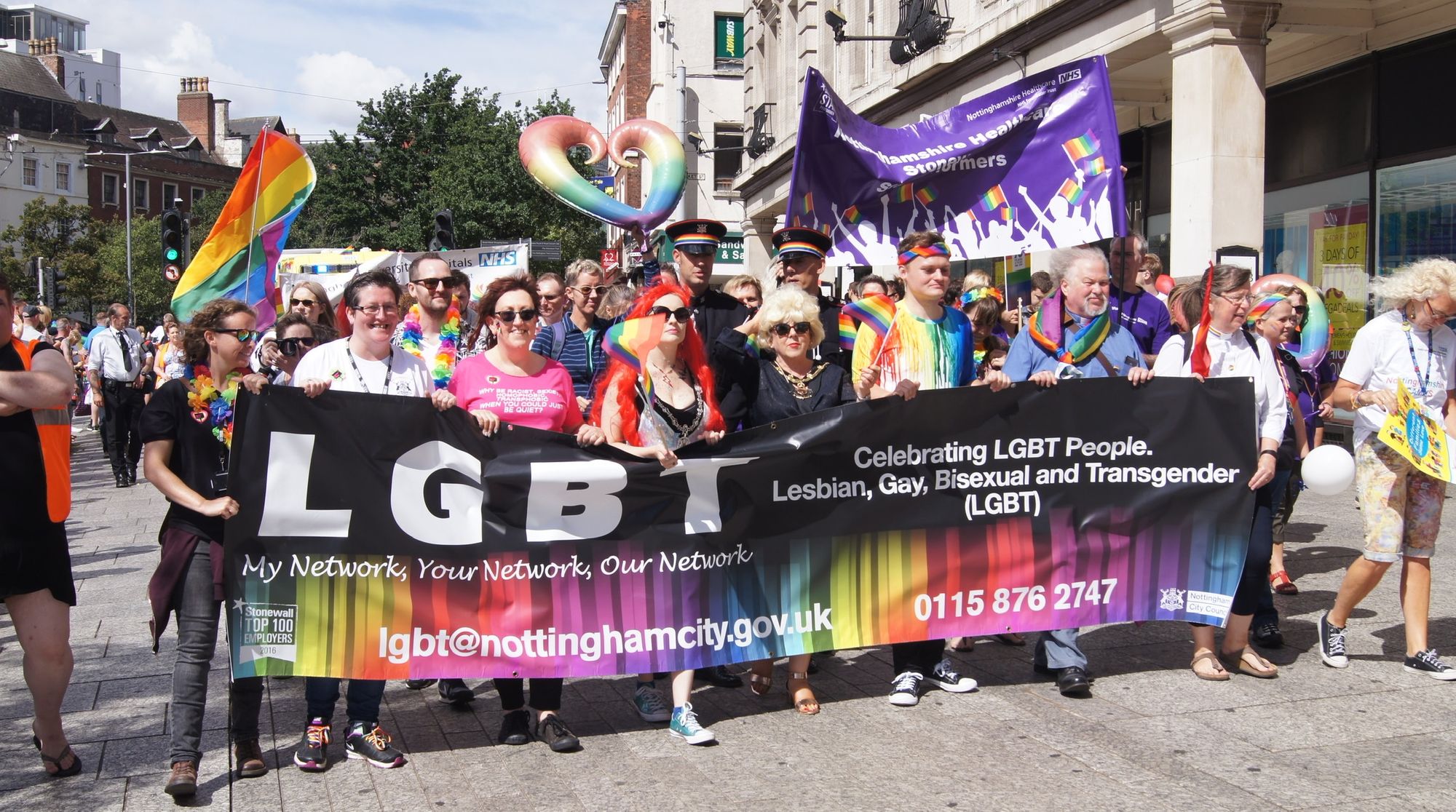 Nottinghamshire Pride champions togetherness as the popular annual ...