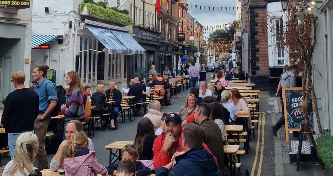 Road closures on the cards as alfresco dining returns to Knutsford this ...