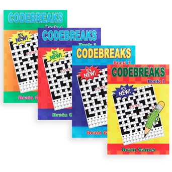 Codebreaker Puzzle Books A5 (3150)