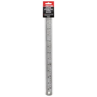 Dekton 300mm Stainless Steel Ruler (DT55514)