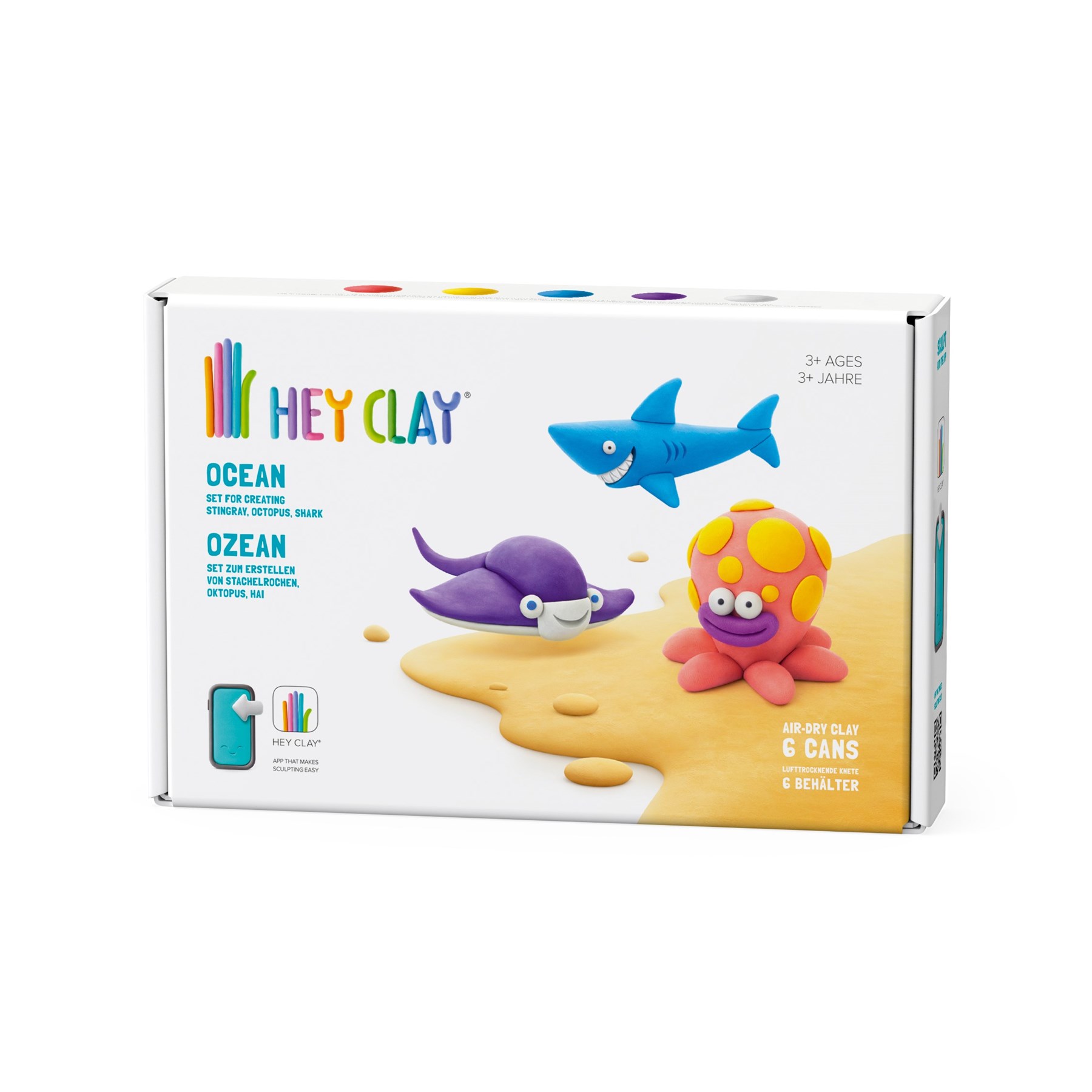 Hey Clay Ocean 6 Can Set (E73577)