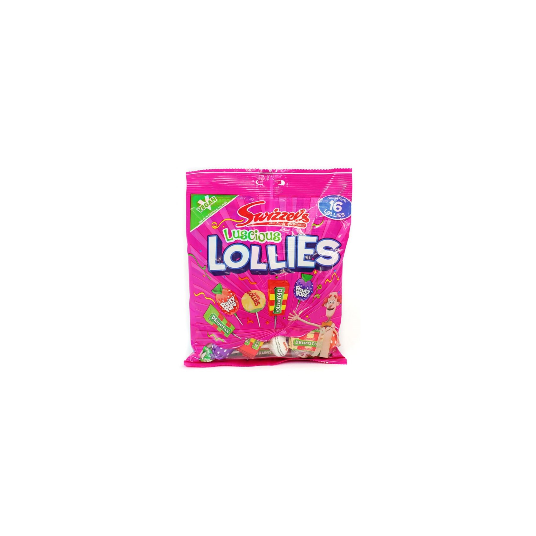 Swizzels Matlow Luscious Lollies Bag 176g (77124)