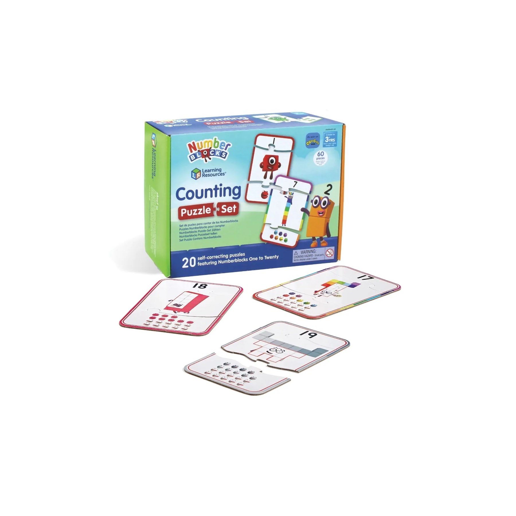 Numberblocks Counting Puzzle Set Hm95401 Uk