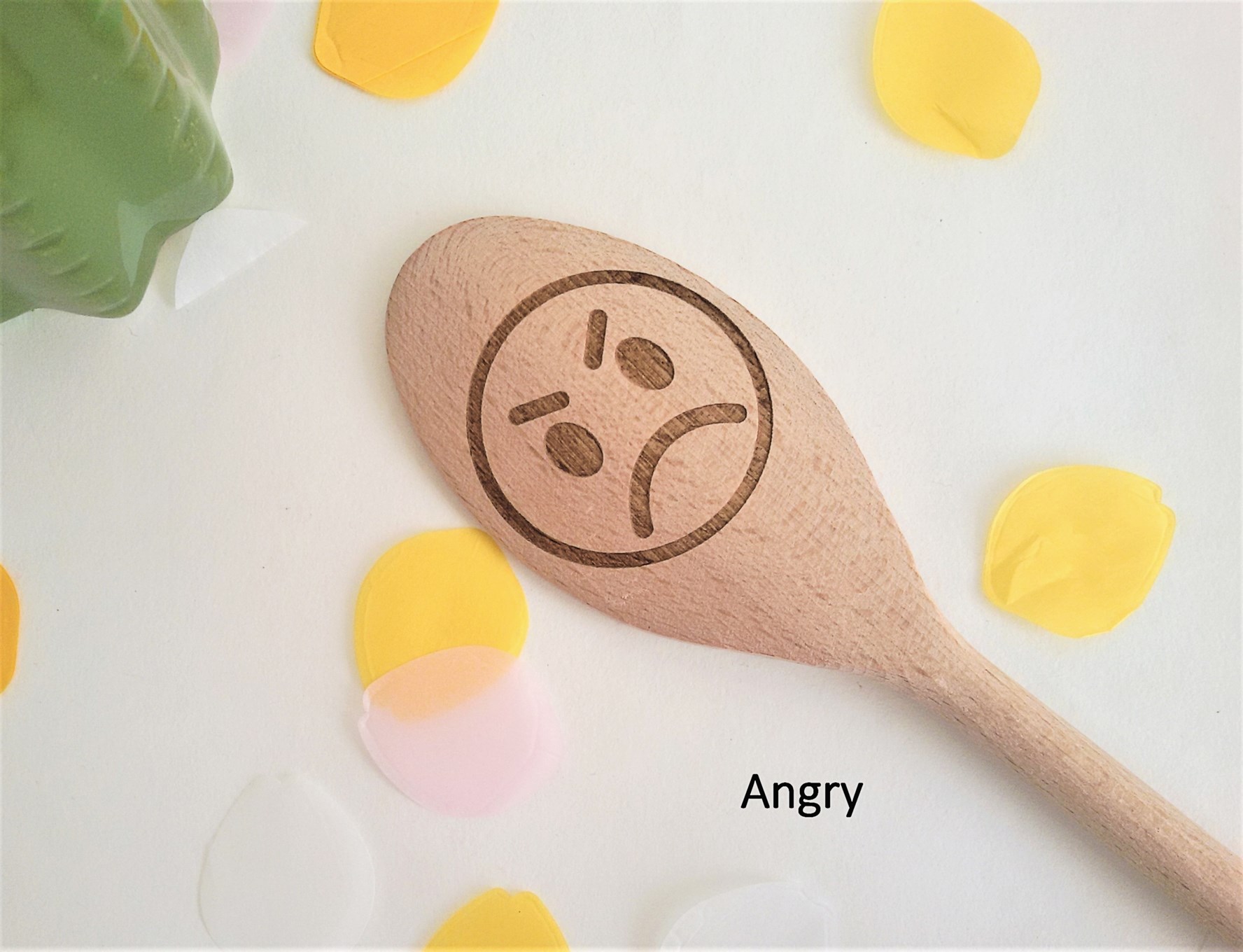 Emoji Design - Personalised Wooden Spoon
