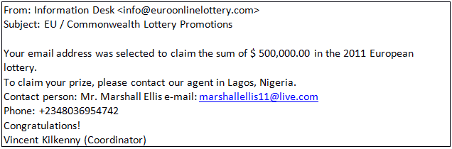 Congratulations, you've won! The reality behind online lotteries ...