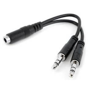 Klikk Computers Store Malta - StarTech 4-way Jack (F) to 2x3-way Jack ...