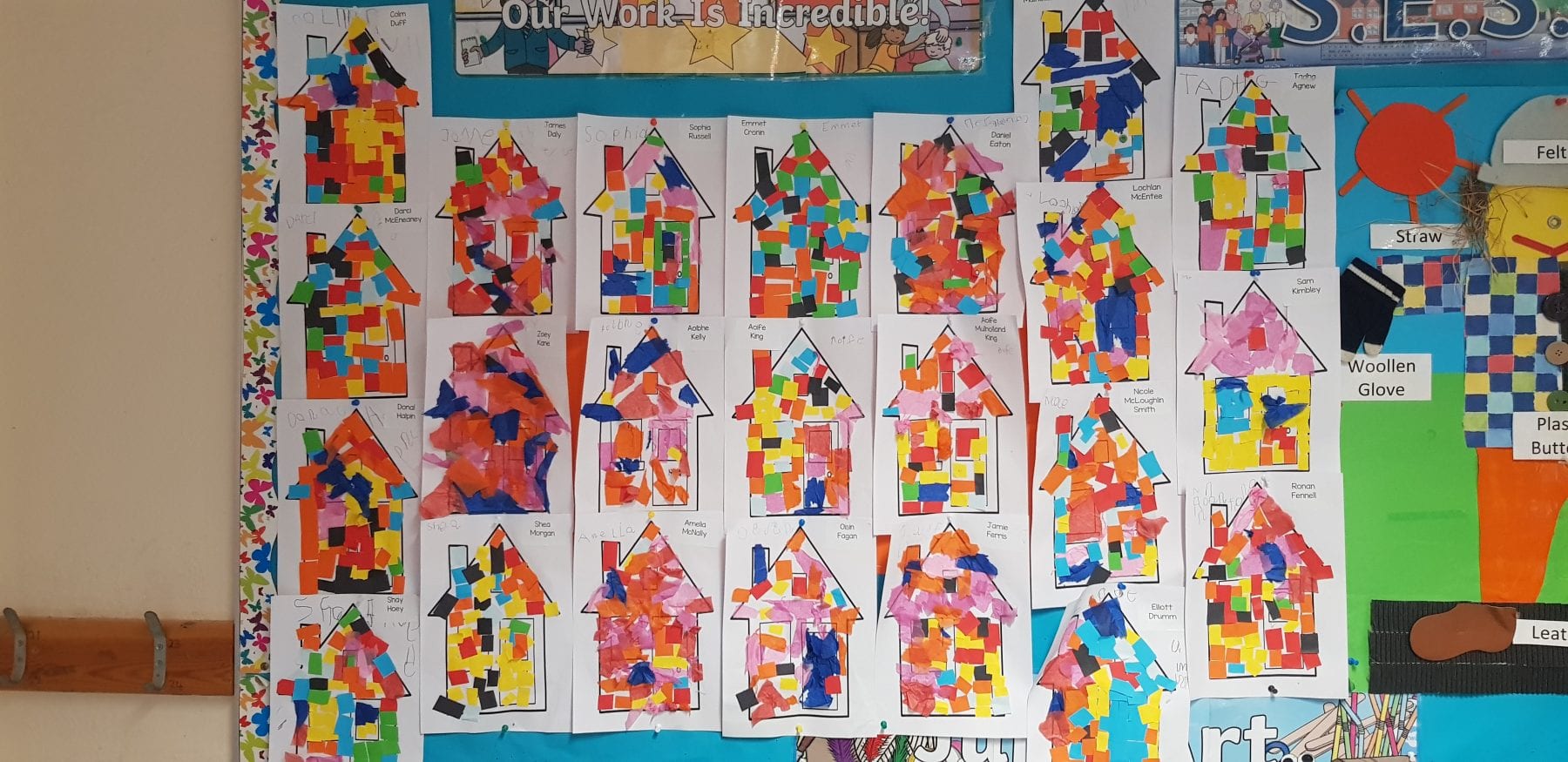 November Art In Junior Infants St Mary s NS Knockbridge November Art In Junior Infants St Mary s NS Knockbridge