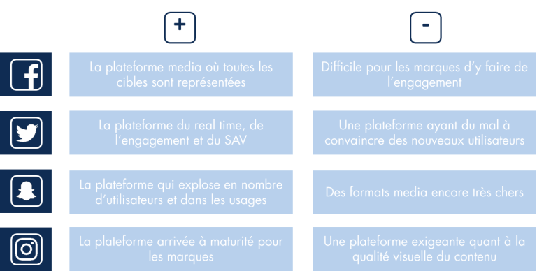 Audience des réseaux sociaux 2016-2017 - KRDS Paris Audience des réseaux sociaux 2016-2017 - KRDS Paris