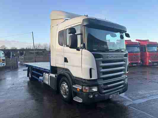Used Scania flatbed trucks for sale in the UK - Commercial Motor