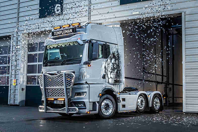 MAN Truck & Bus UK supplies 150,000th truck to Templeman Retailing ...