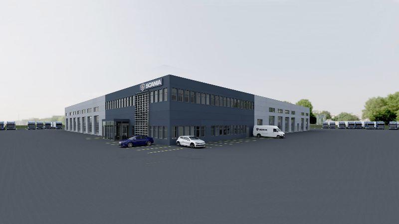 Scania building new flagship site at Eurocentral - News - Commercial Motor
