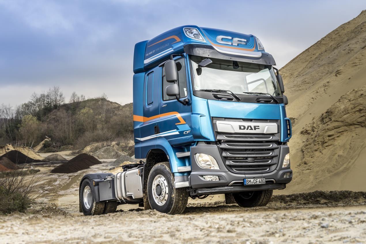 New front drive option for DAF tractors - Product News - Commercial Motor