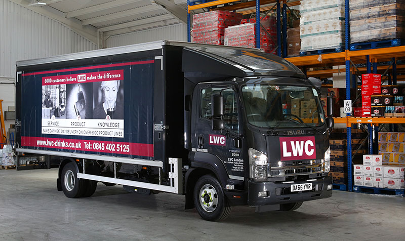 LWC Drinks adds a new Isuzu 11-tonne rigid to its fleet - News - Commercial Motor