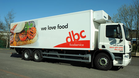 DBC Foodservice unveils trio of new truck liveries - News - Commercial ...
