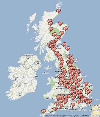 Find a place to park with our interactive truckstop map - News ...
