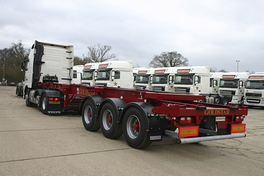 Goldstar buys 156 Dennison skeletal trailers - News - Commercial Motor