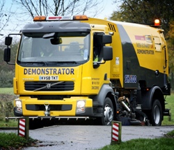 Volvo and Aebi Schmidt build sweeper demonstrator - News - Commercial Motor