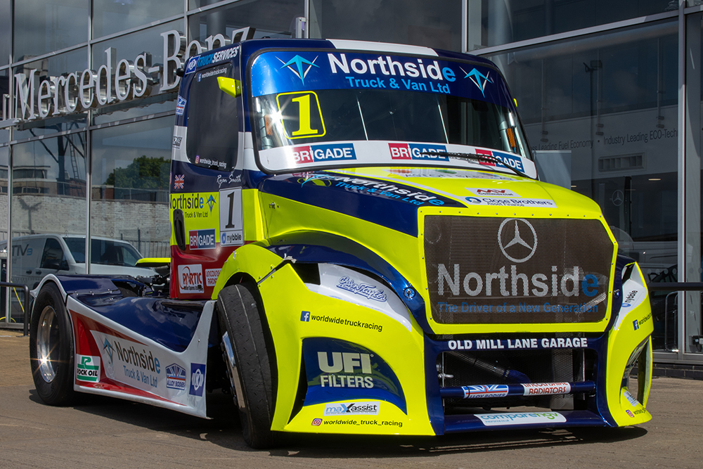 Brigade speeds to Road Transport Expo with champion truck racer Ryan ...