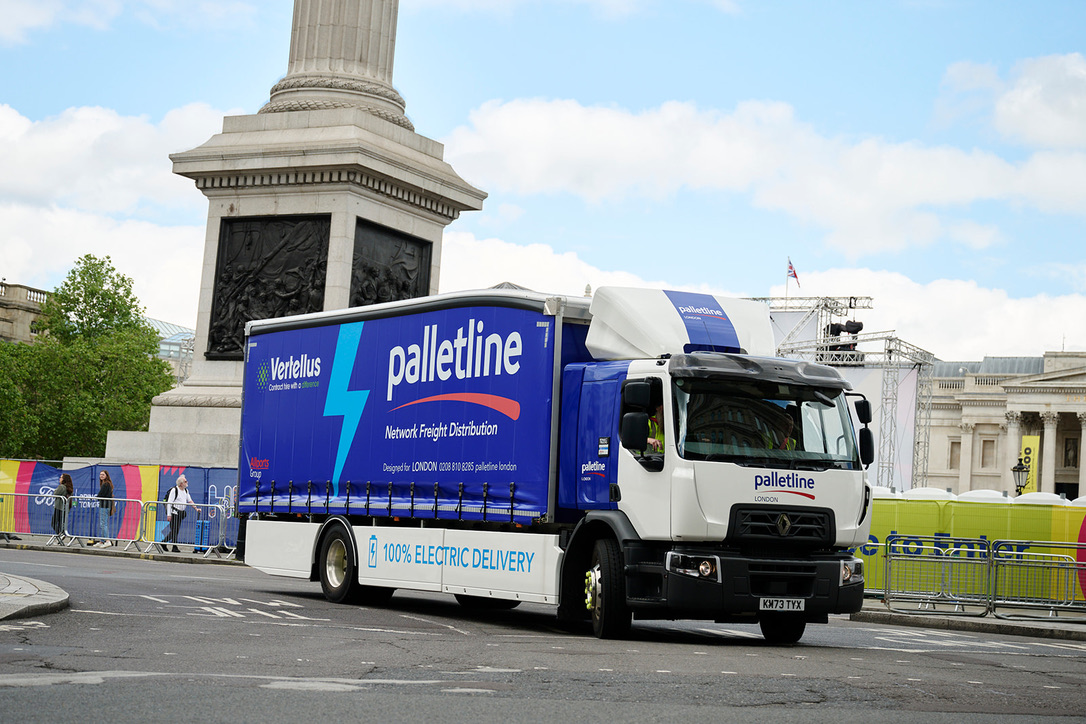 Palletline adds first electric truck to its fleet - Product News ...