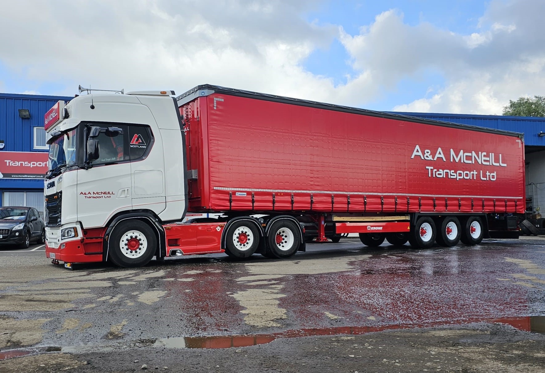 Krone’s Ice-Protect a first for A&A McNeill - News - Commercial Motor