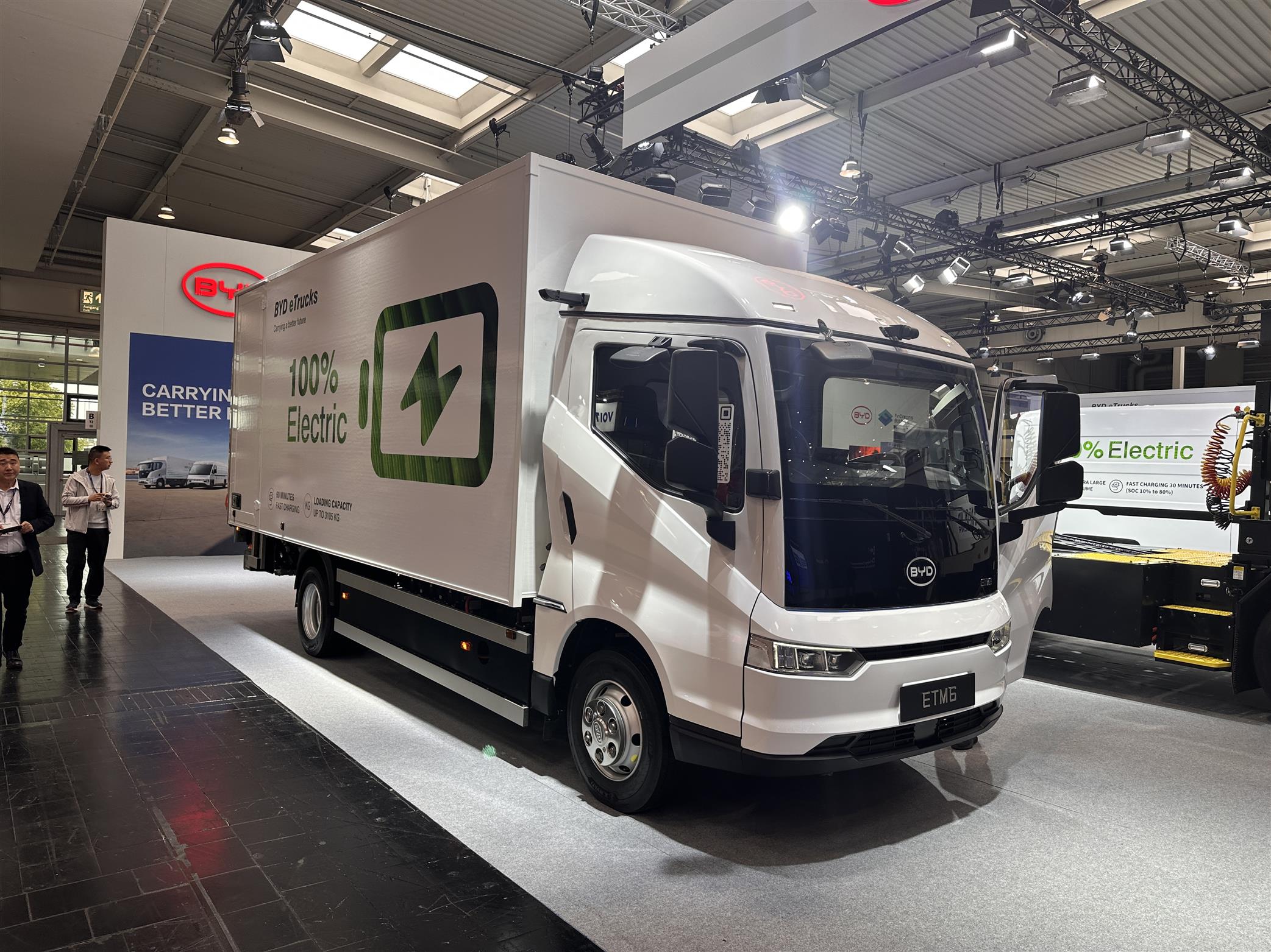 BYD displays four electric commercial vehicles at IAA - News - Commercial Motor