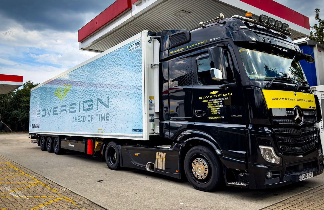 Sovereign Speed welcomes new Krone trailer - News - Commercial Motor
