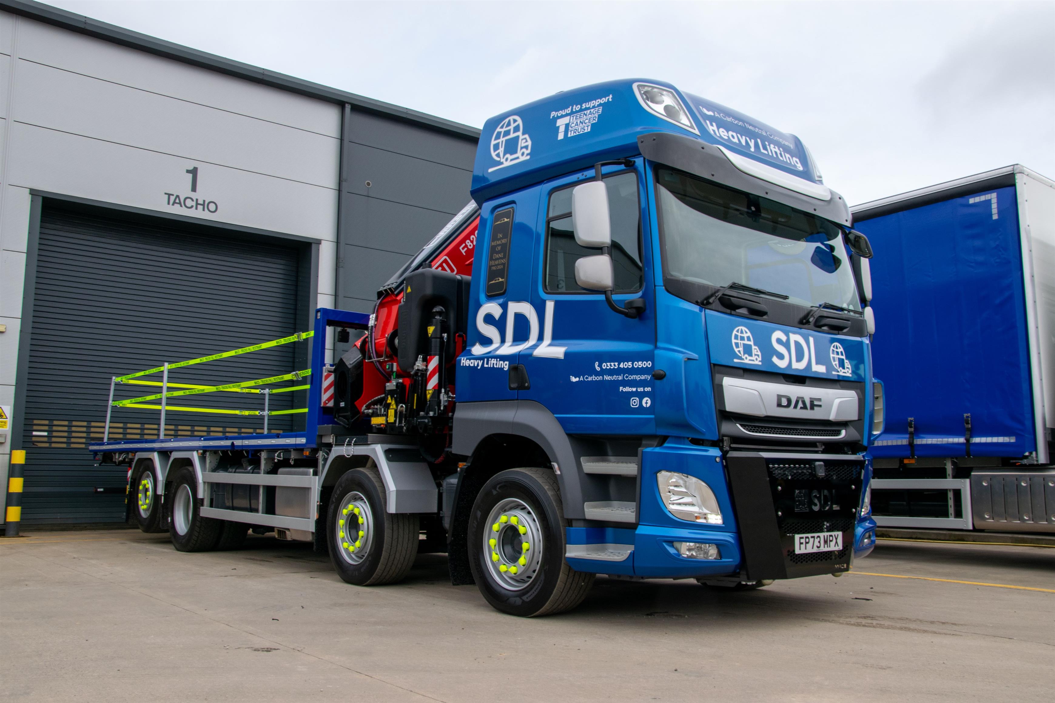 Swing Driver Logistics remember team member with new truck dedication ...