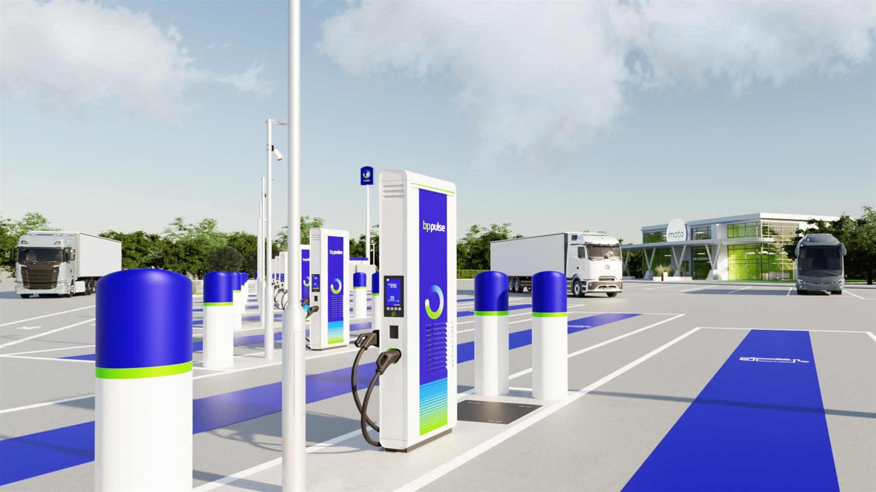 bp pulse and Moto announce UK public eHGV charging infrastructure plan ...