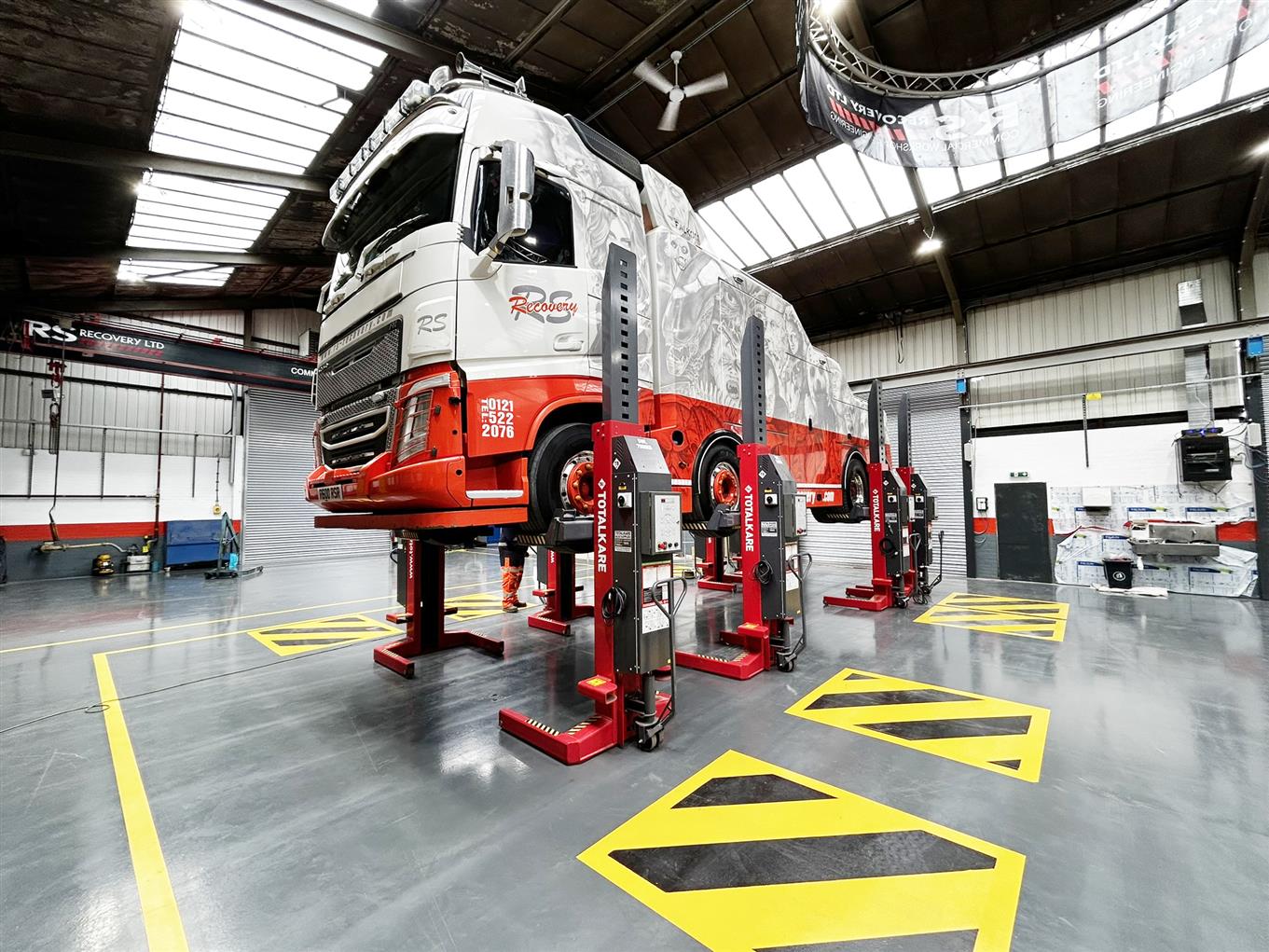 RS Recovery refits workshop with Totalkare - News - Commercial Motor