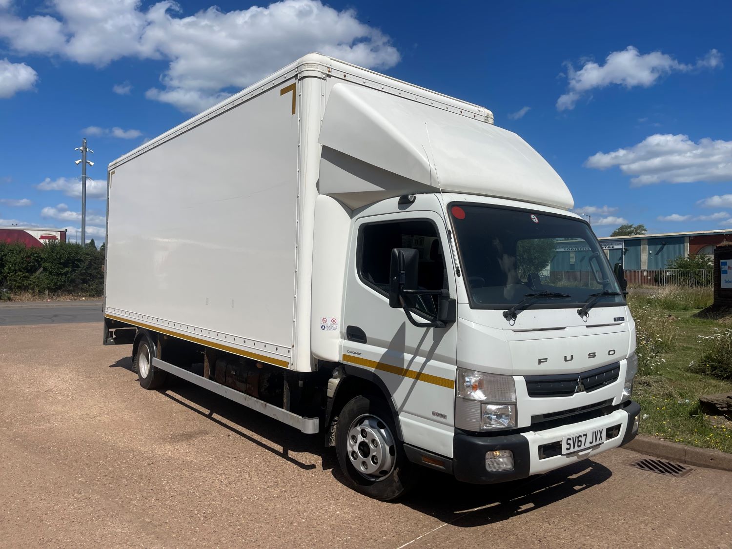 Used Mitsubishi Fuso Canter box body for sale in the UK - Commercial Motor