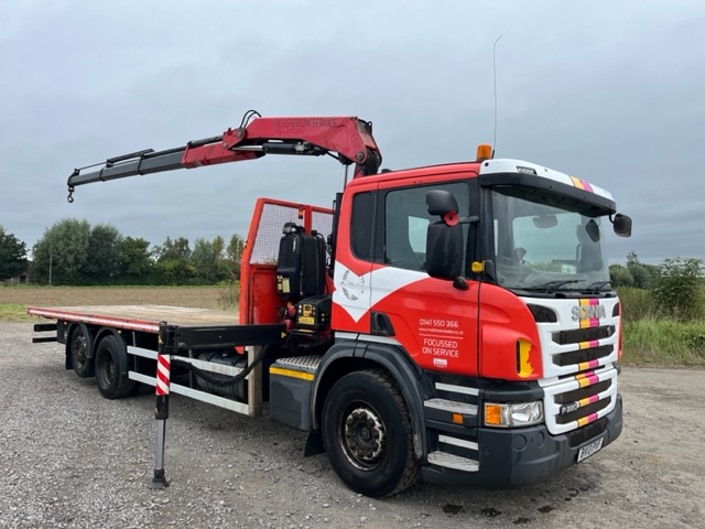 Used Scania crane trucks for sale in the UK - Commercial Motor