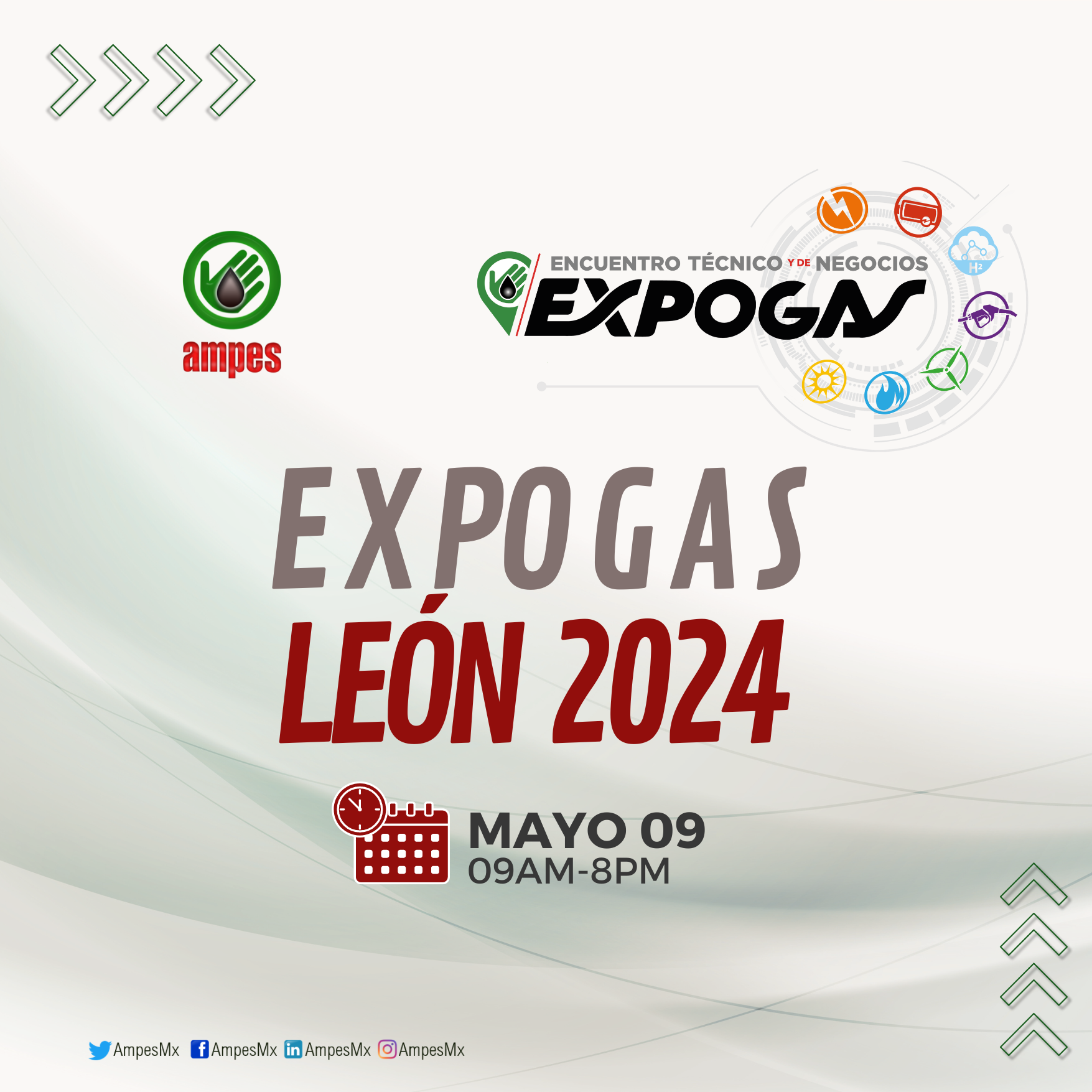 Evento Expogas León 2024 - Asociación Mexicana de Proveedores de Estaciones de Servicio