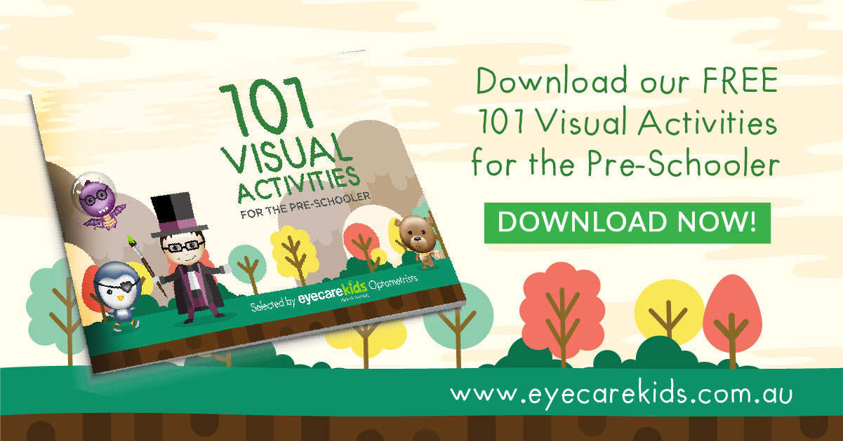 Free to Download! 101 Visual Activities for Preschoolers | Eyecare Kids
