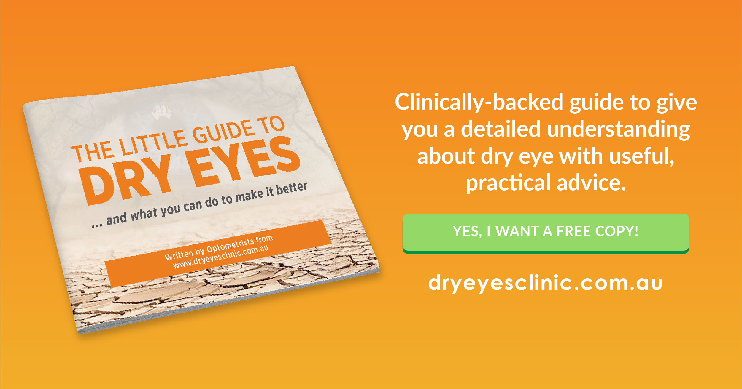 Free Downloadable Guide to Dry Eyes prepared by our Optometrists!