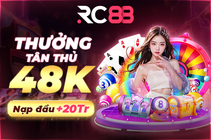 RC88 | Chơi game vui, nhận quà chào mừng hấp dẫn