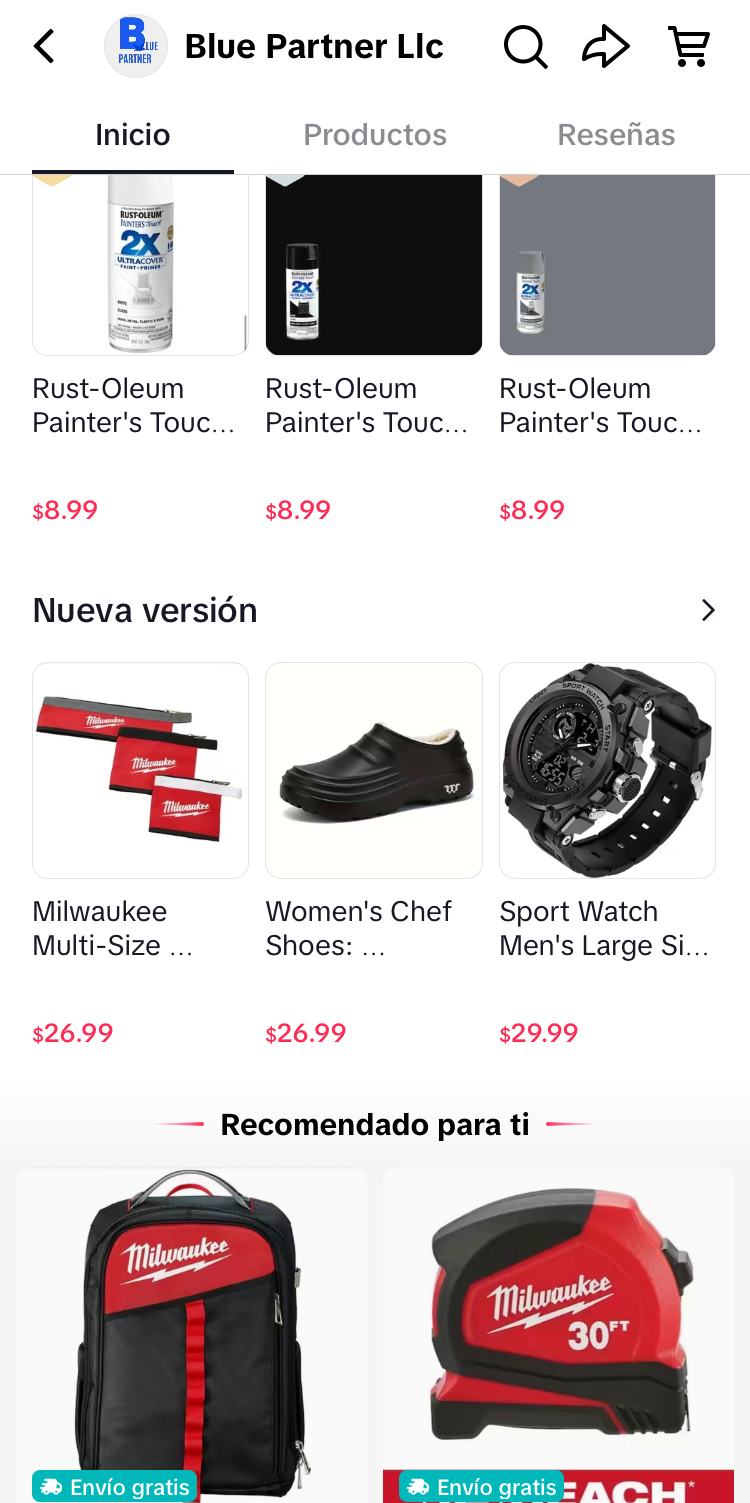 Blue Partner TikTok Shop, Home Improvement