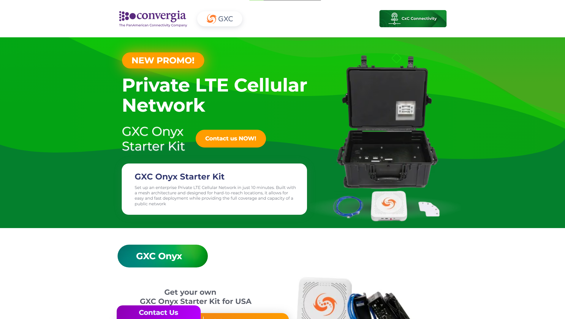Convergia - Private LTE Cellular Network GXC