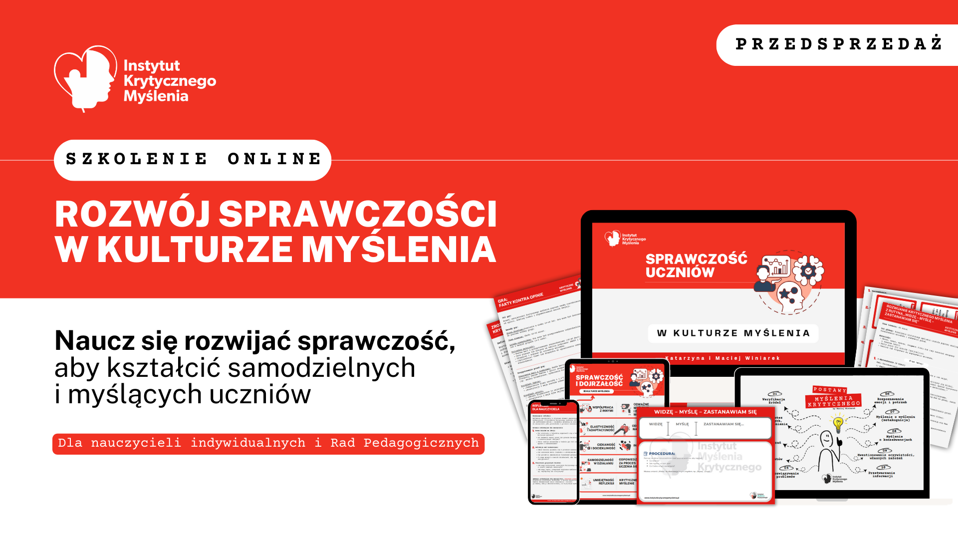 Szkolenie "Rozwój sprawczości w kulturze myślenia"