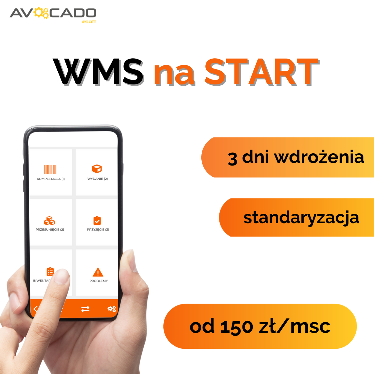 AVOCADO Packing Start - System WMS do kompleksowej obsługi magazynowej